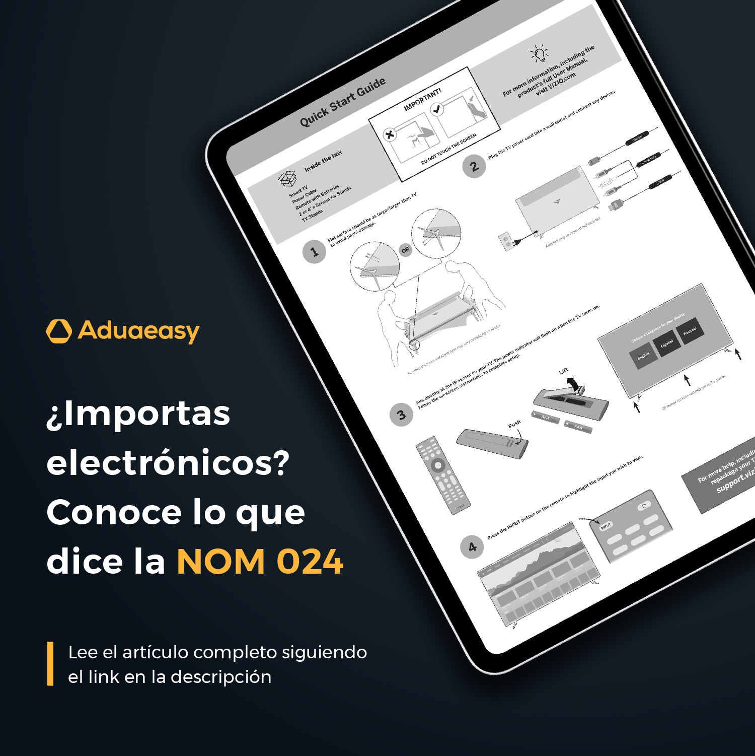 ¿Importas Electrónicos? Conoce la NOM 024 | Aduaeasy